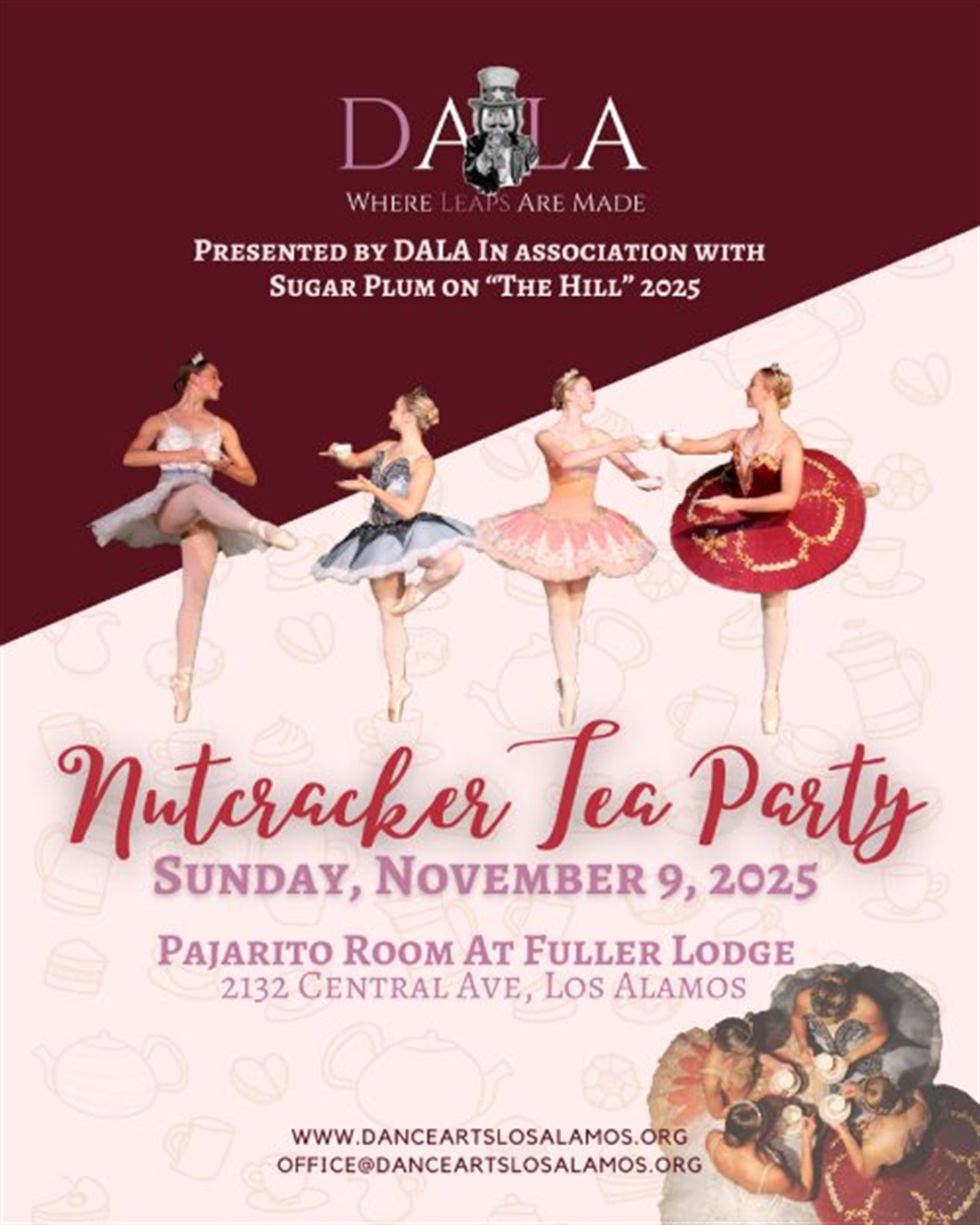 Nutcracker Tea Party Los Alamos County Visit