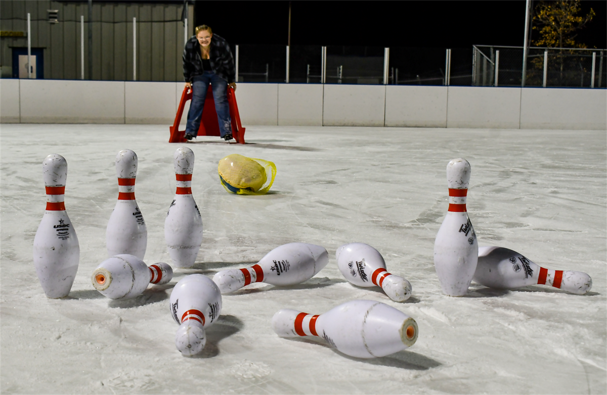 Turkey Bowling Los Alamos County Visit